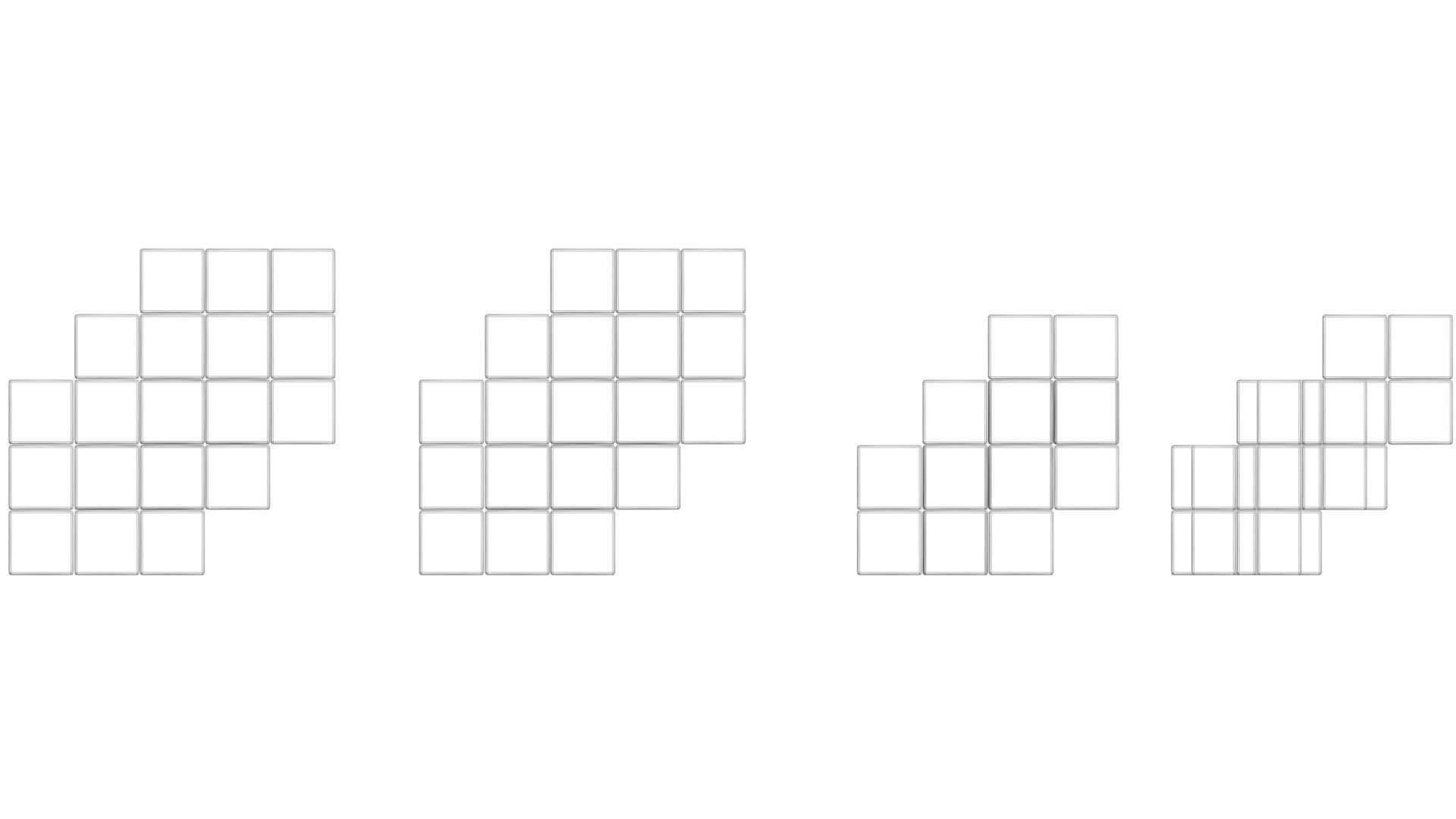 Double Cubes Set 3D model | CGTrader