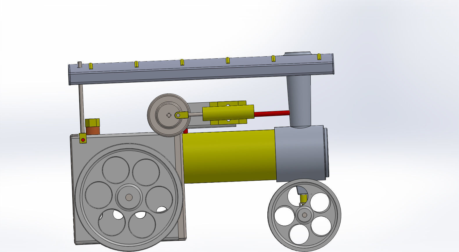 A SUPER SIMPLE TRACTION ENGINE 3D model | CGTrader