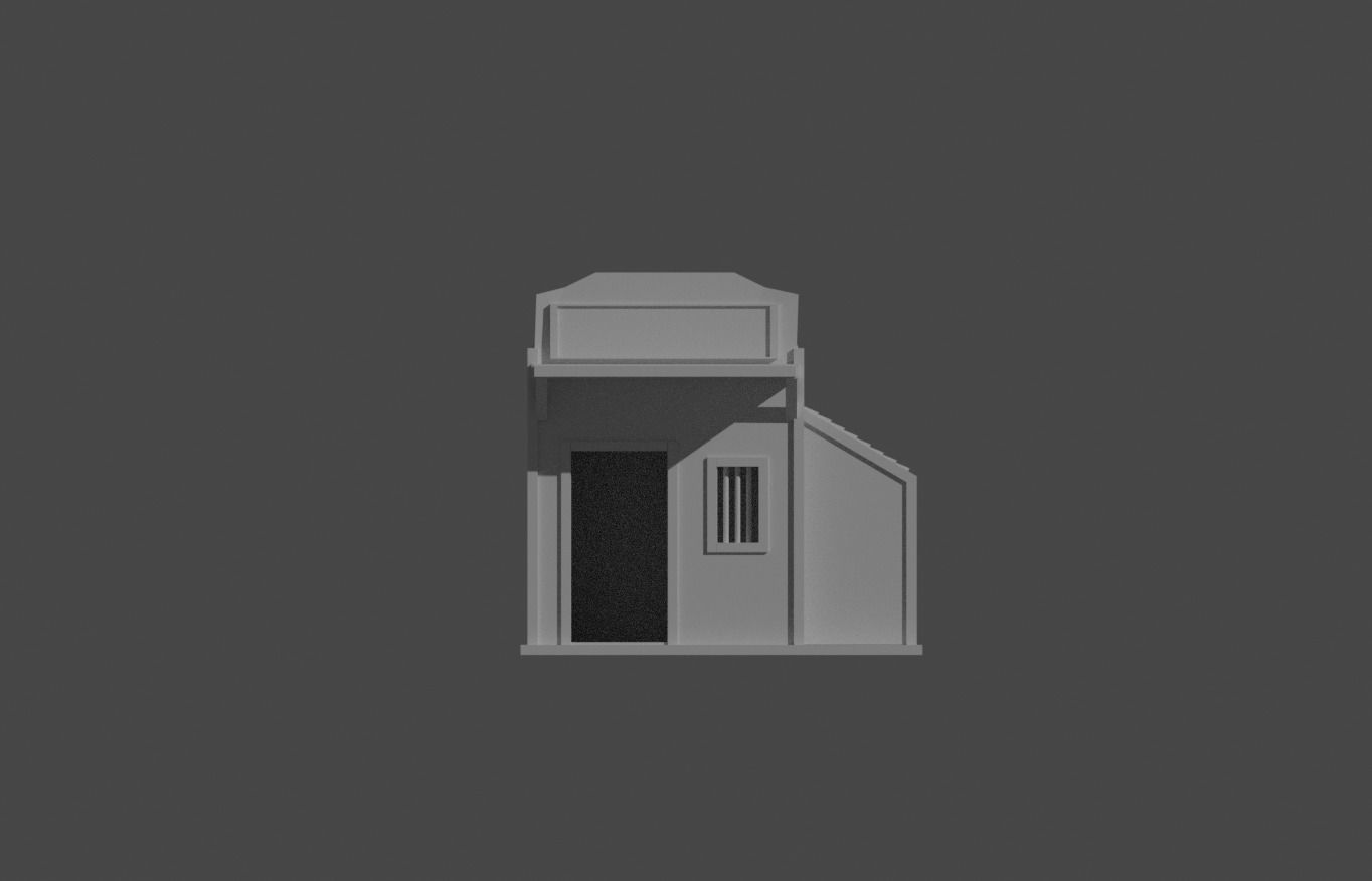 Wild West Jail 3D model 3D printable | CGTrader