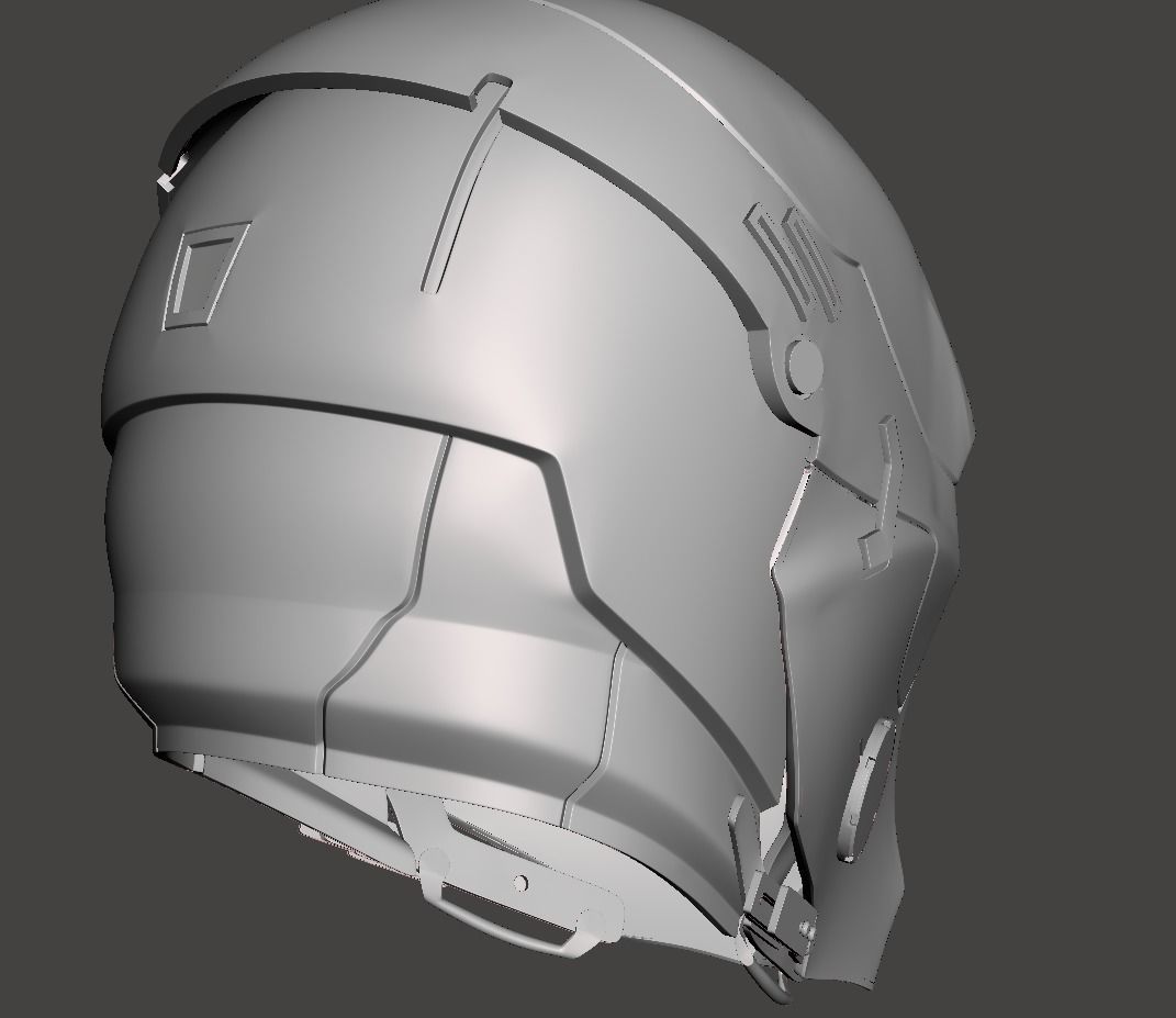 Red hood helmet 3d model for 3d printing 3D model 3D printable | CGTrader