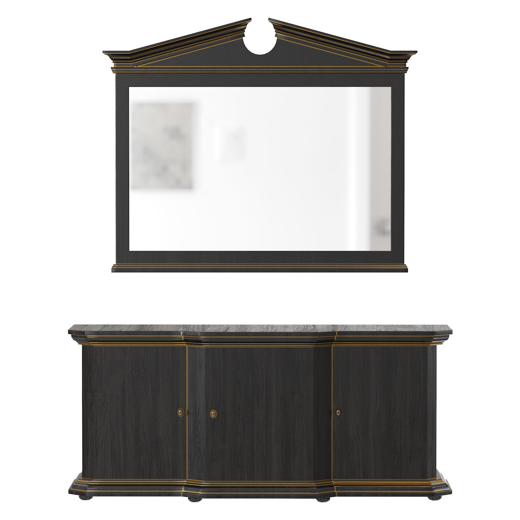 Classic Dressing table 3D model | CGTrader