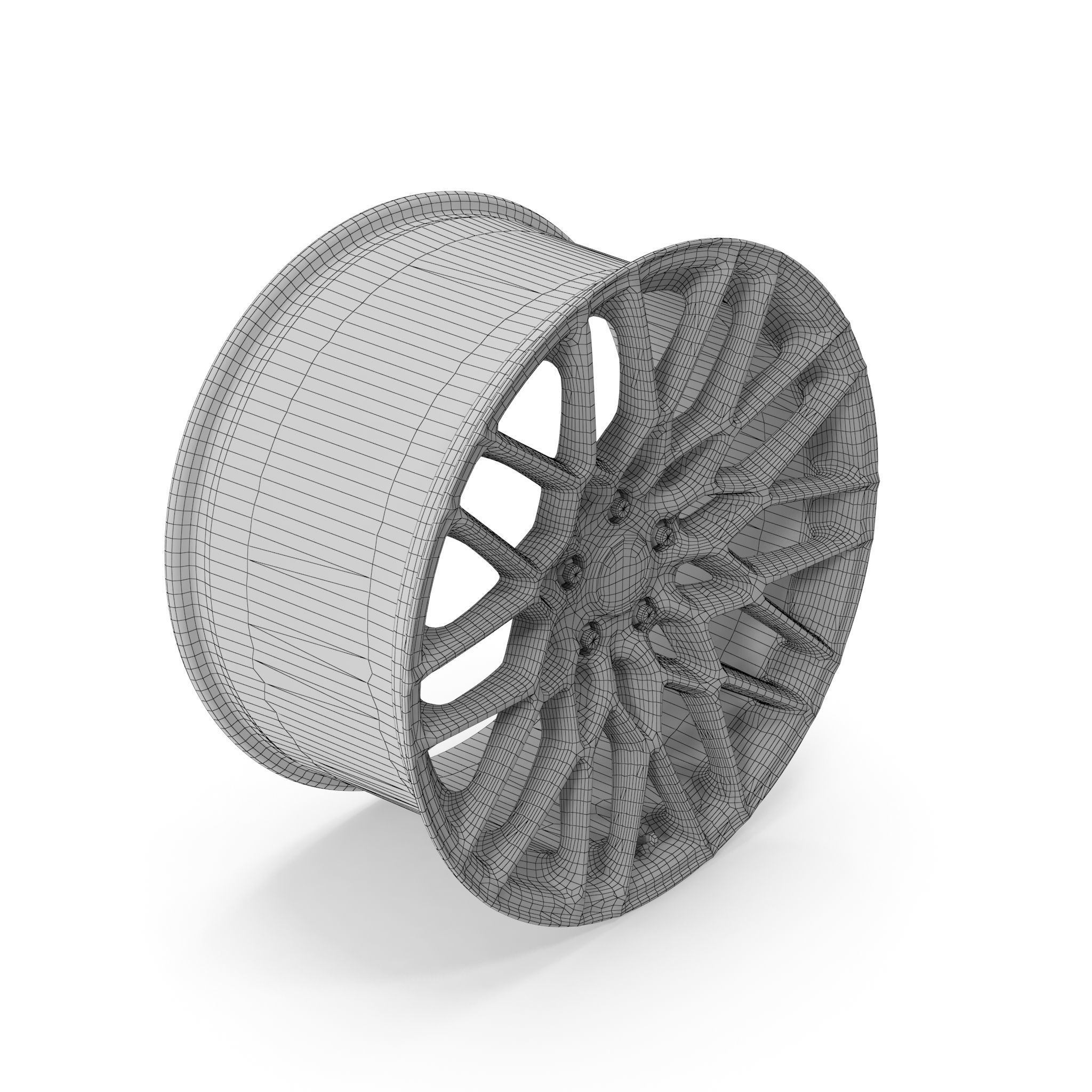 3D model American Racing AR924 Crossfire Wheel Satin Black VR / AR ...