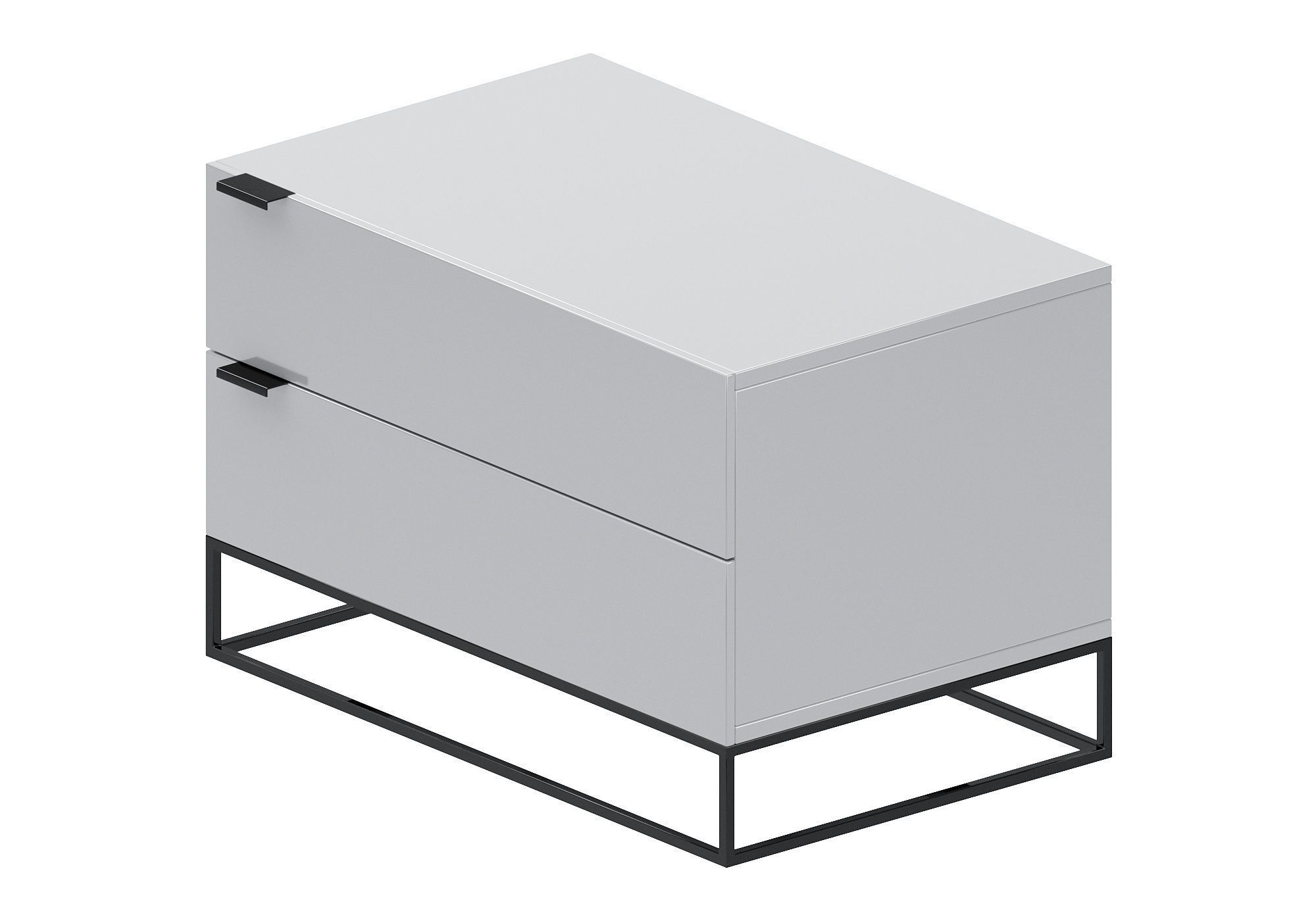 Clower Modern 2 Drawer 3D model | CGTrader