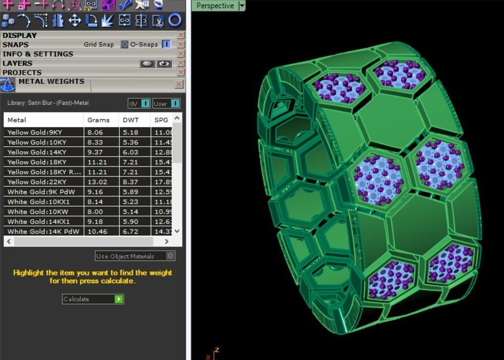 Hexa Moving Ring 3D model 3D printable | CGTrader