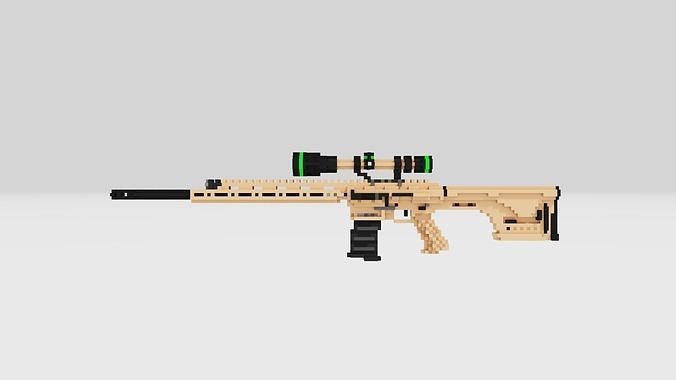 REMINGTON R11 RSASS voxel 3D model | CGTrader