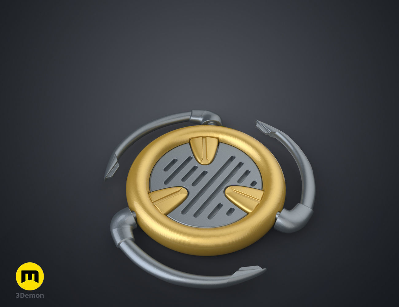 Jedi Imagecaster Holoprojector Star Wars 3D model 3D printable | CGTrader