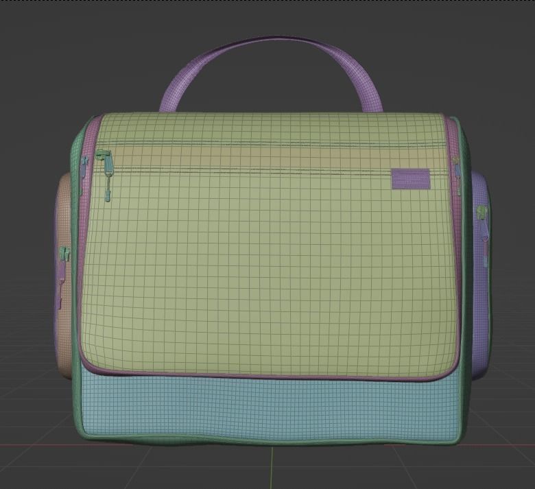 Toiletry bag 3D model 3D model | CGTrader