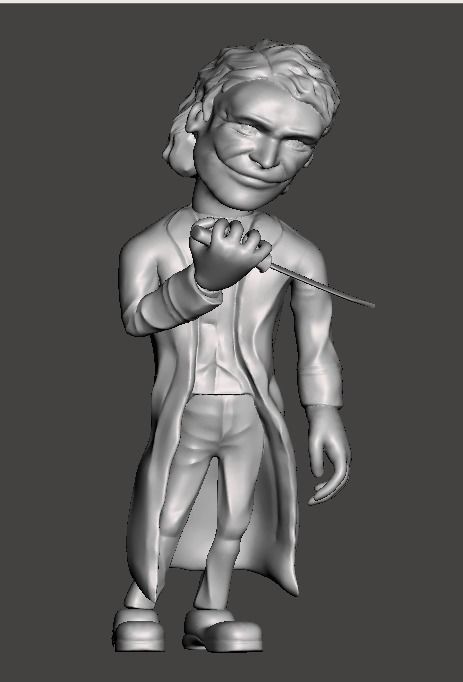 heath ledger with knife in hand 3D model 3D printable | CGTrader