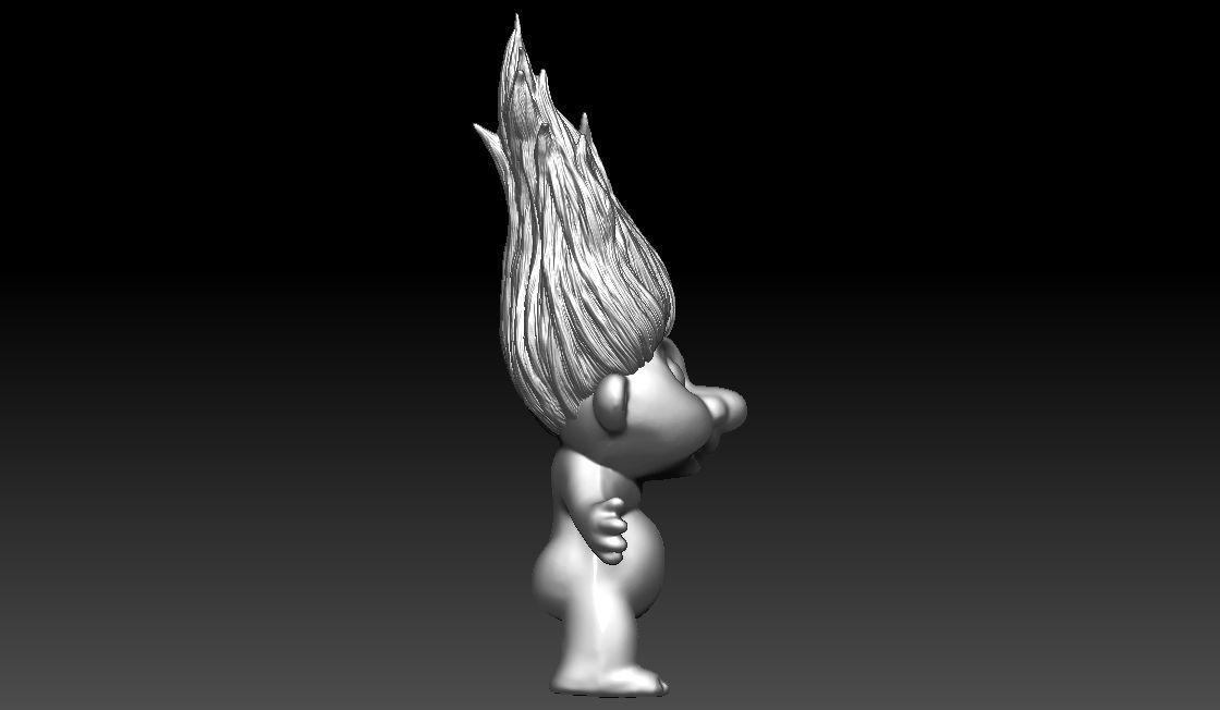 Small Troll 3D model 3D printable | CGTrader