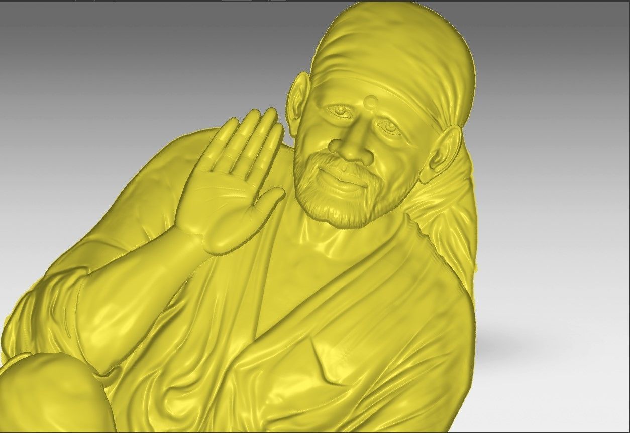 SAI BABA 3D model | CGTrader