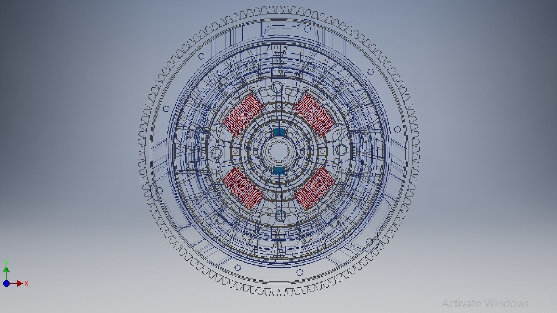 car clutch 3D model 3D model | CGTrader