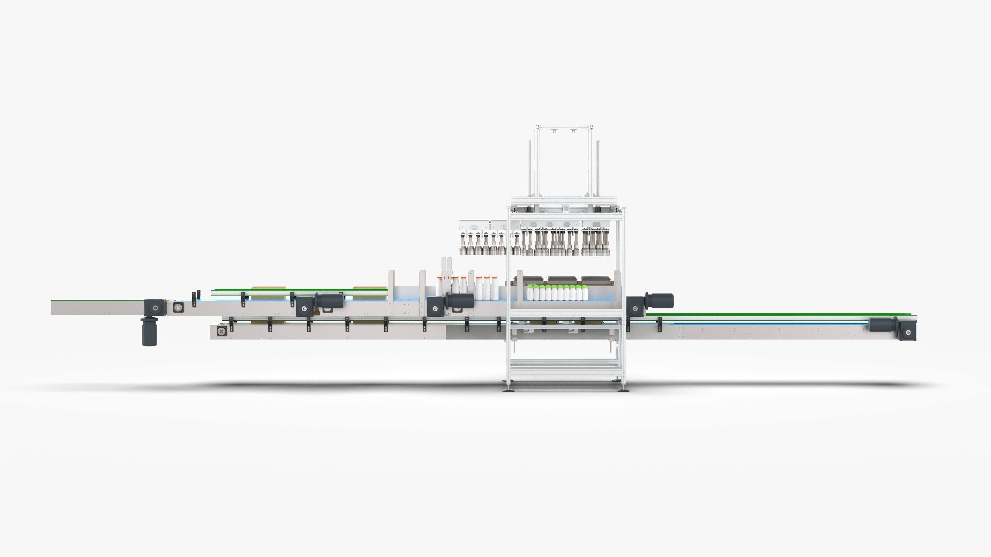 Fully Automatic Box Packing Machine 3D model | CGTrader