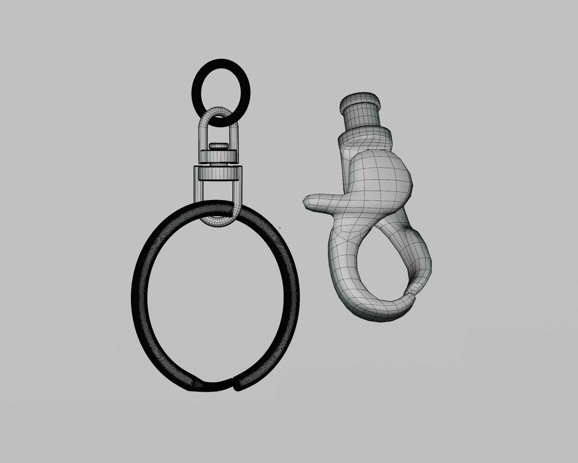 3D model Keychain model 02 VR / AR / low-poly | CGTrader