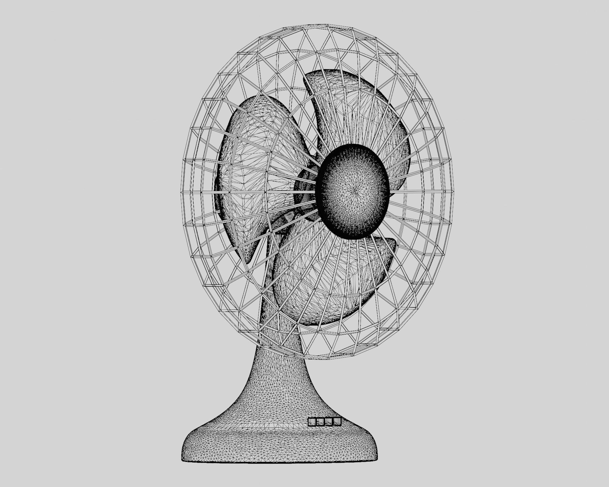 3D model Table fan 3d model VR / AR / low-poly | CGTrader