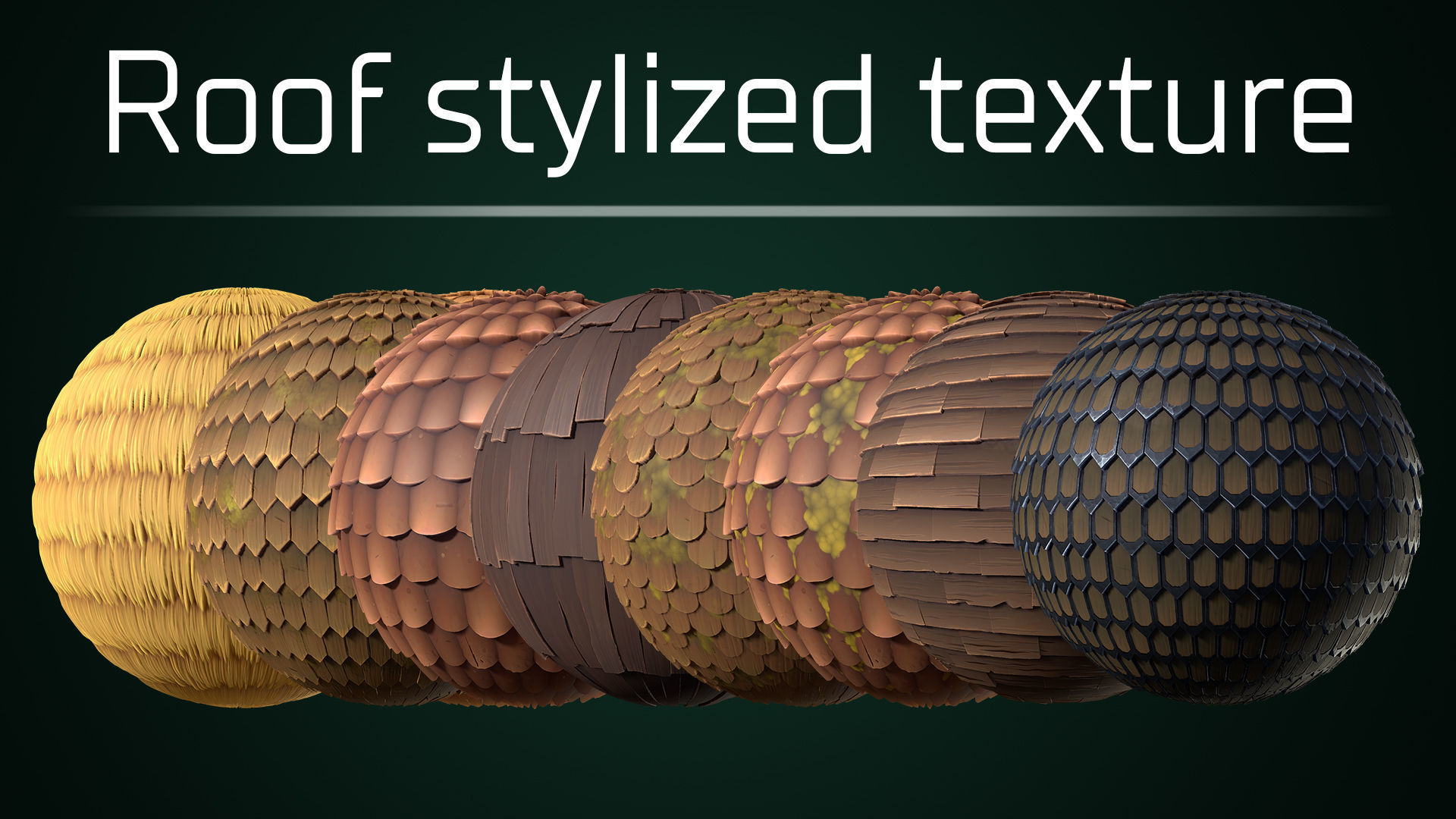 Texture Roof Stylized Texture VR / AR / low-poly | CGTrader