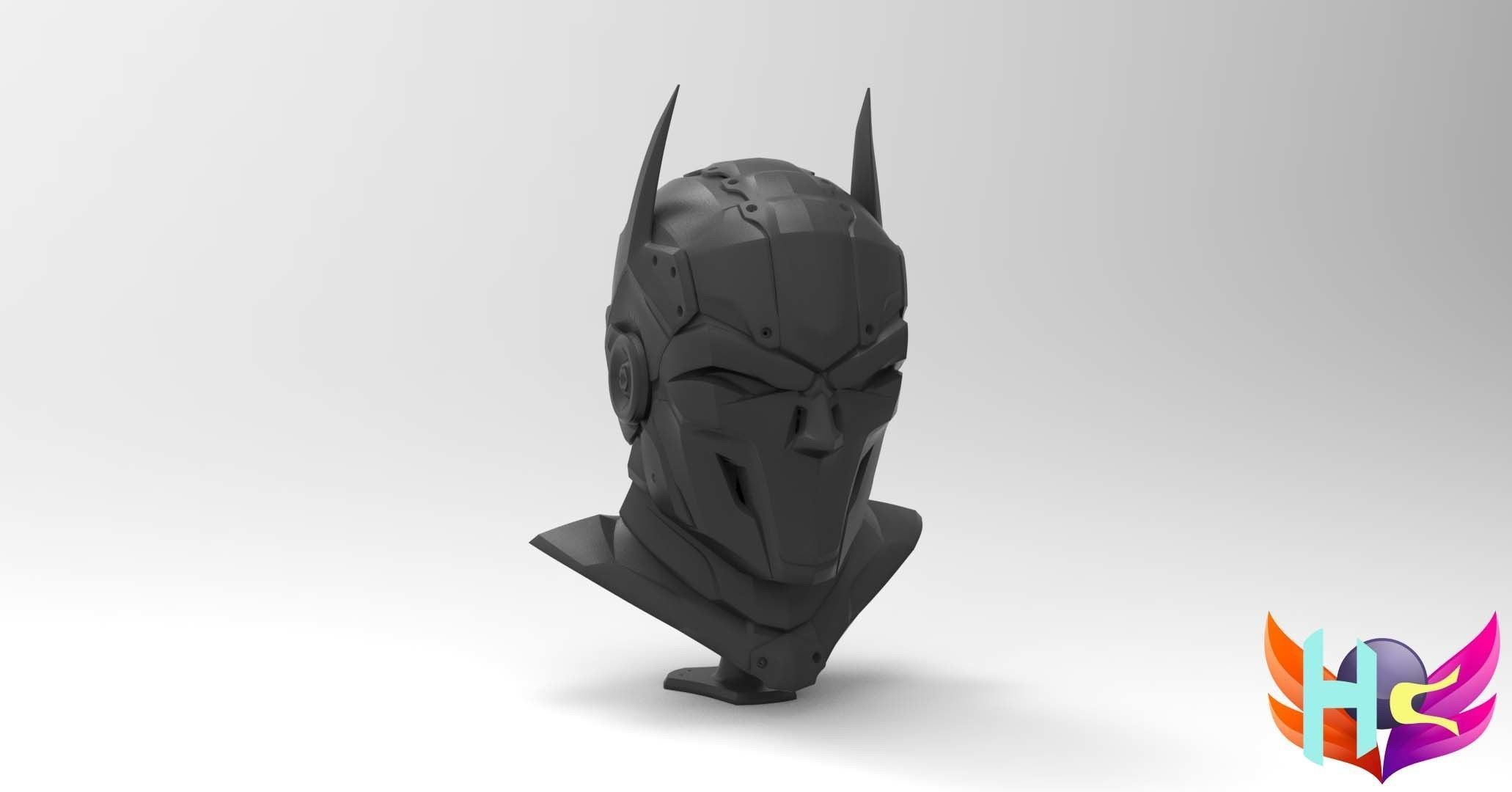 Zortrax Mask from batman beyond ready to 3d print 3D model | CGTrader