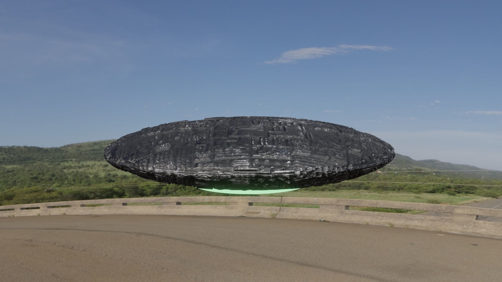 3D model UFO 3D VR / AR / low-poly | CGTrader