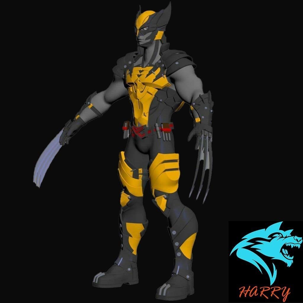 Wolverine Body Armor Suit 3D model | CGTrader