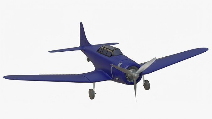 realistic propeller plane 3D model | CGTrader