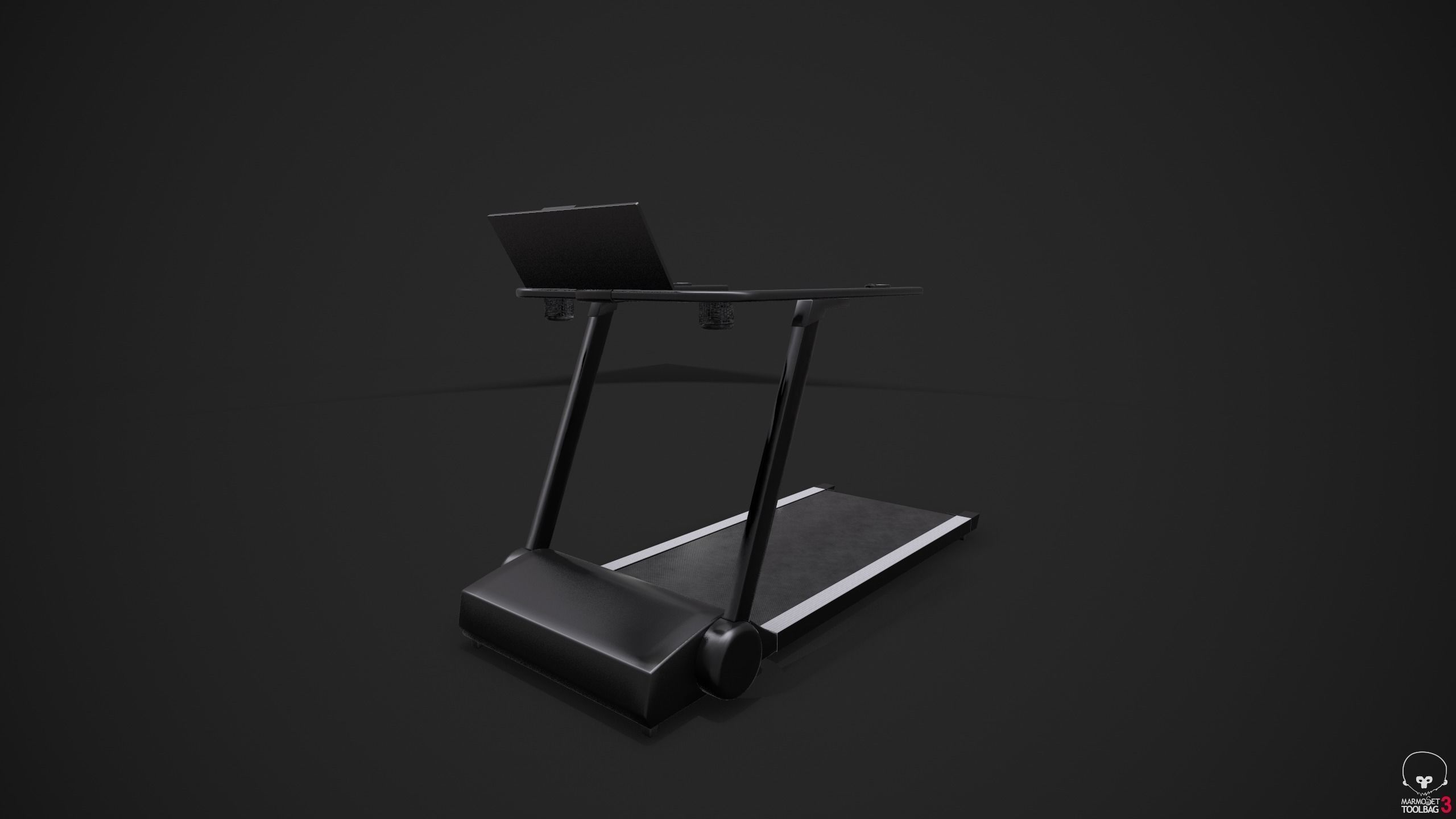 3D model Treadmill - Gym Equipment VR / AR / low-poly | CGTrader