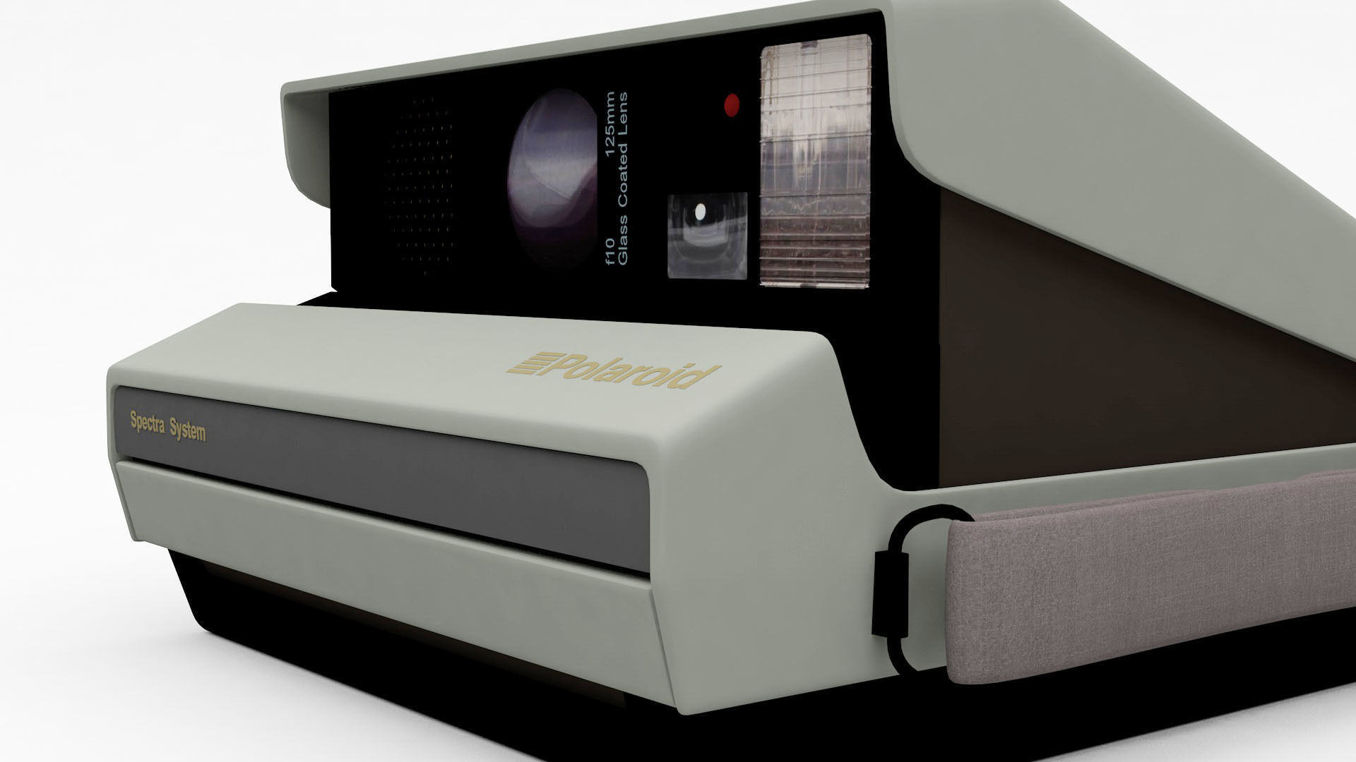 Polaroid Spectra Camera 3D model | CGTrader