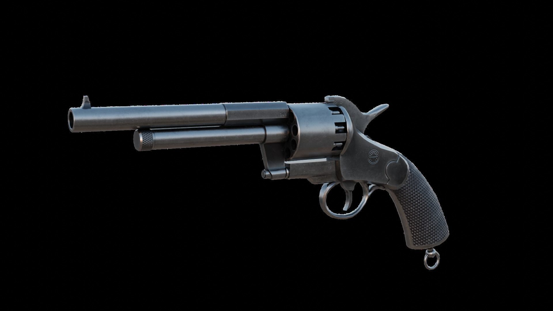 3D model Revolver VR / AR / low-poly | CGTrader