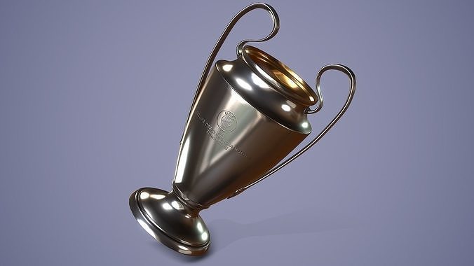 3D model Uefa Champions League Trophy UCL VR / AR / low-poly | CGTrader