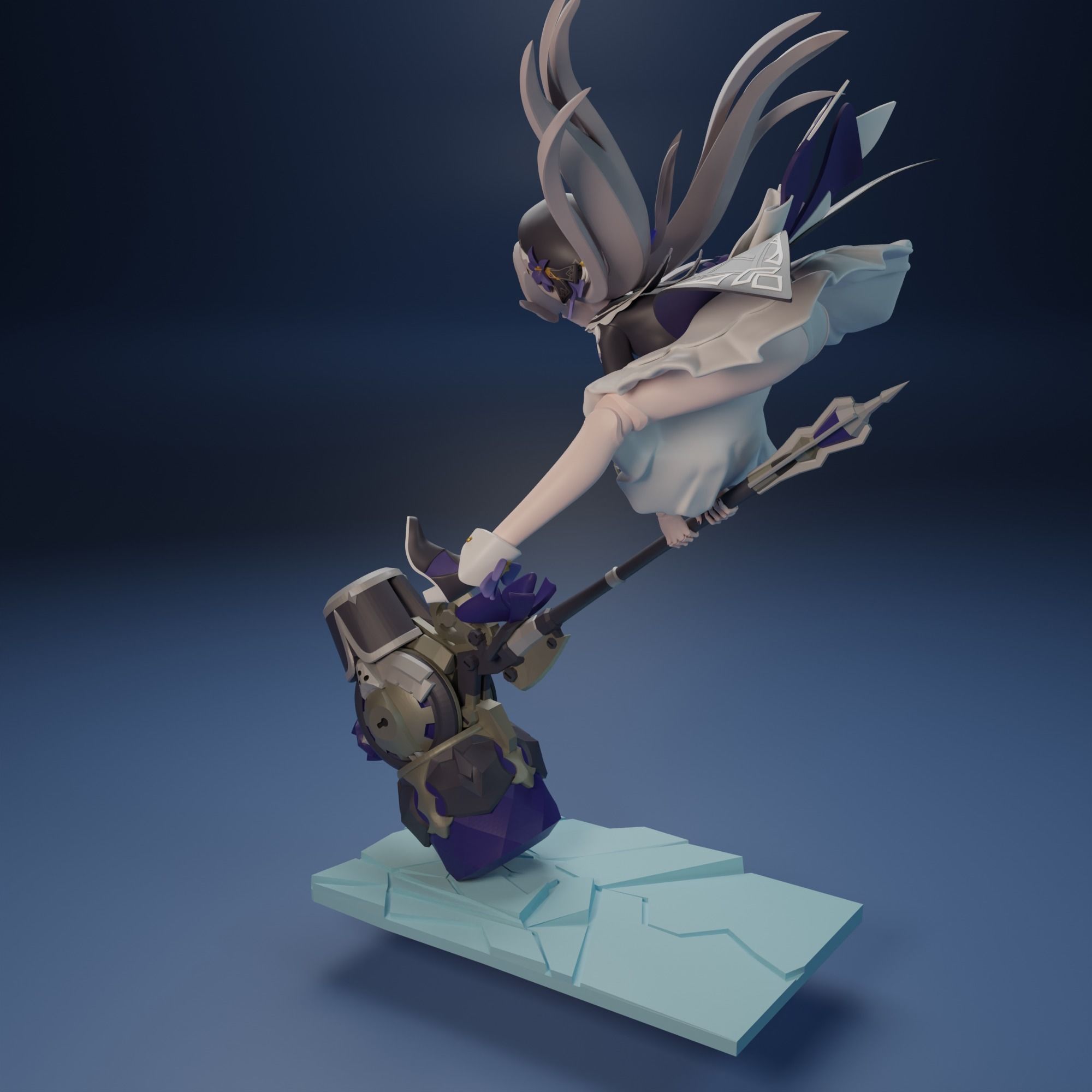 Herta from Honkai Star Rail 3D model 3D printable | CGTrader