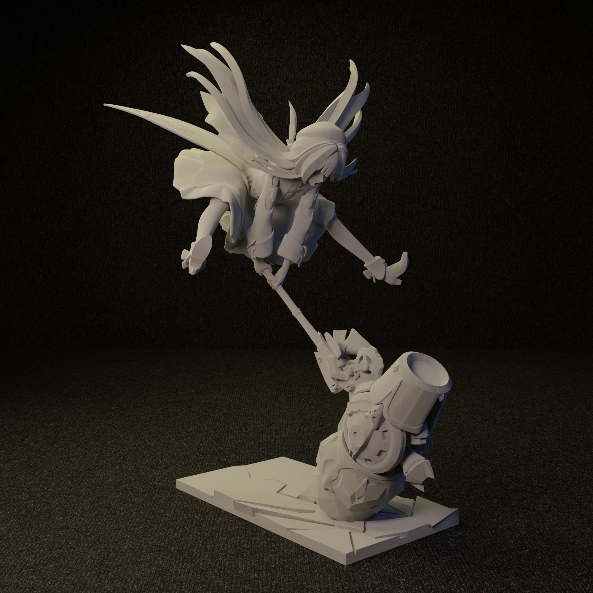 Herta from Honkai Star Rail 3D model 3D printable | CGTrader
