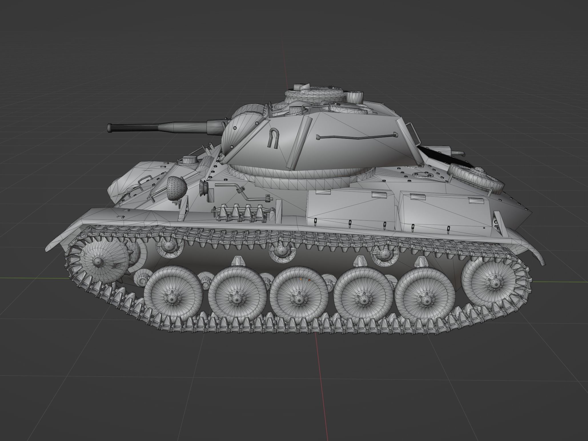 3D model T80 light tank VR / AR / low-poly | CGTrader