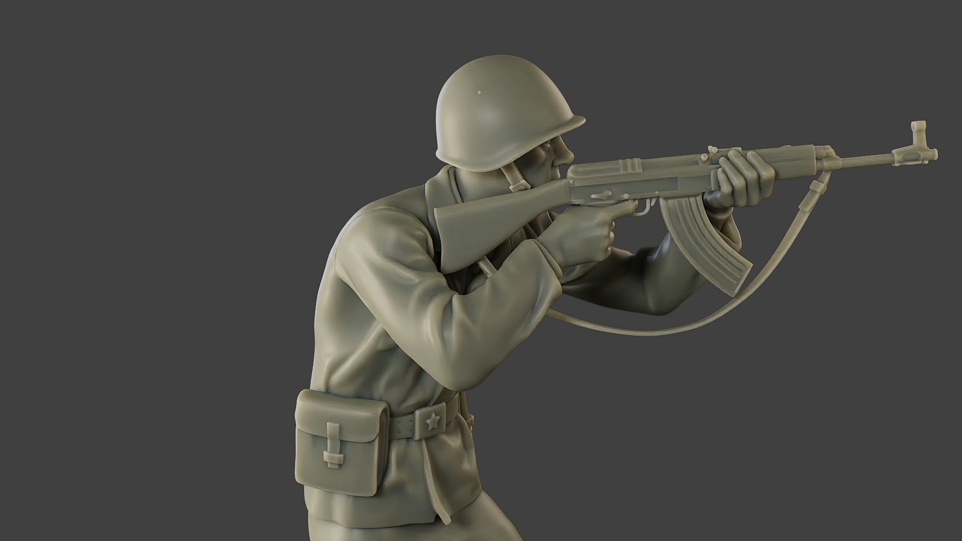 CzechSlovak Communist Soldier CCS1 005 3D model 3D printable | CGTrader