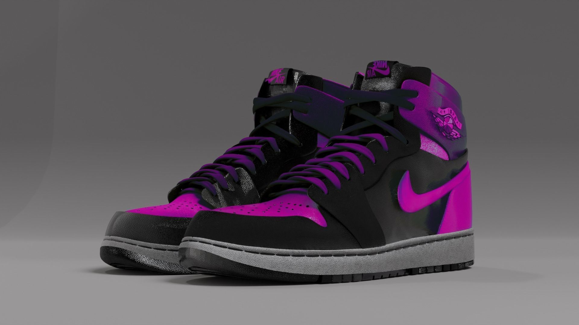 3D model Nike Jordan VR / AR / low-poly | CGTrader