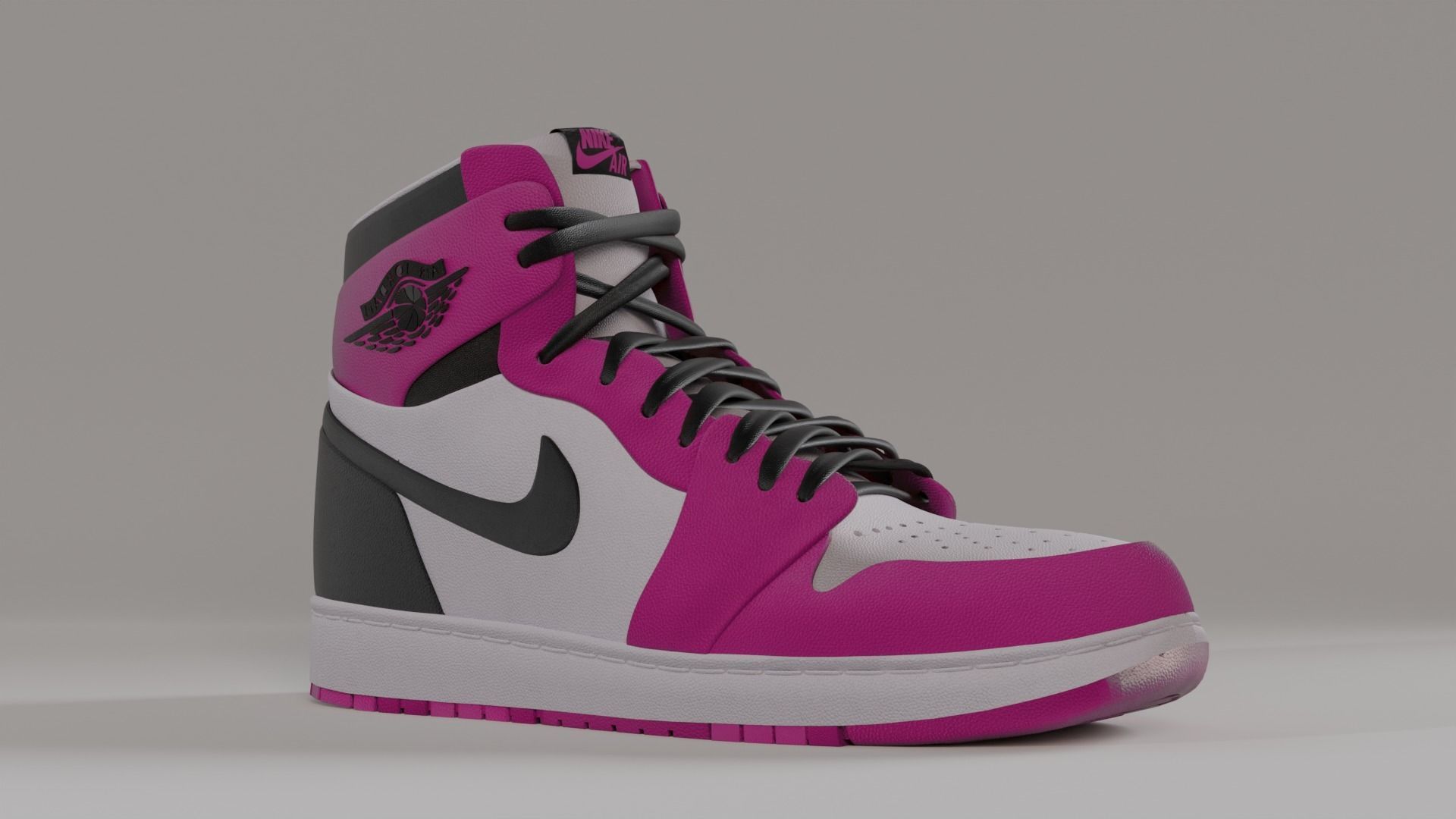 3D model Nike Jordan VR / AR / low-poly | CGTrader