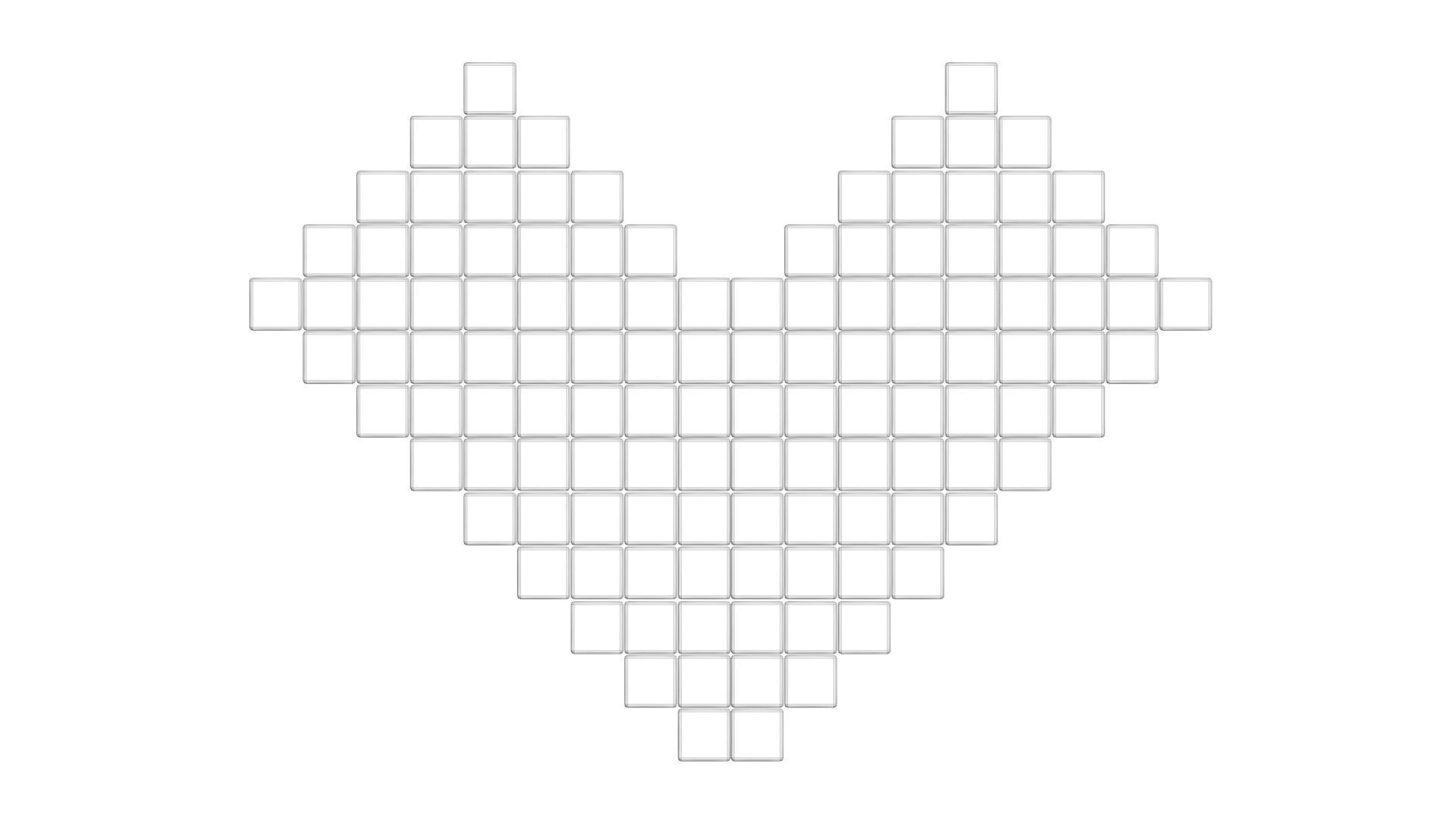 Rubiks Heart 3D model | CGTrader