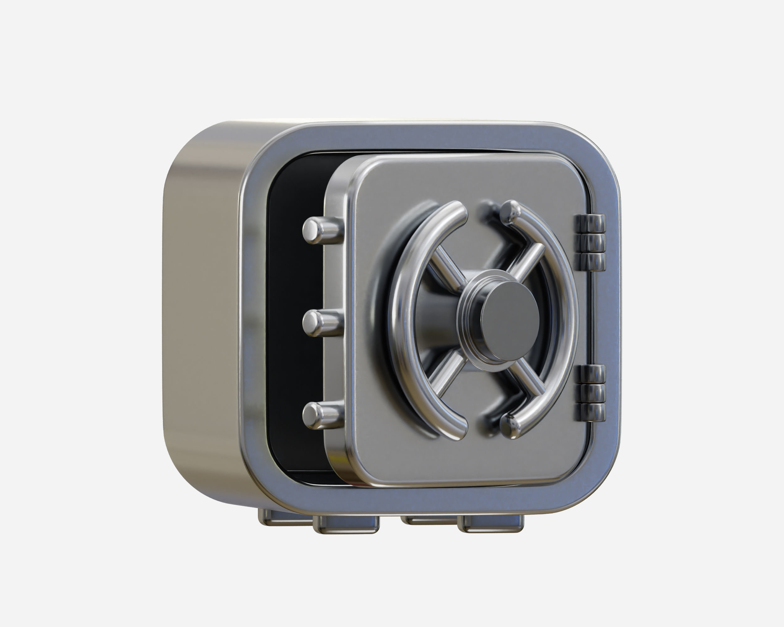 3D model Vault locker VR / AR / low-poly | CGTrader