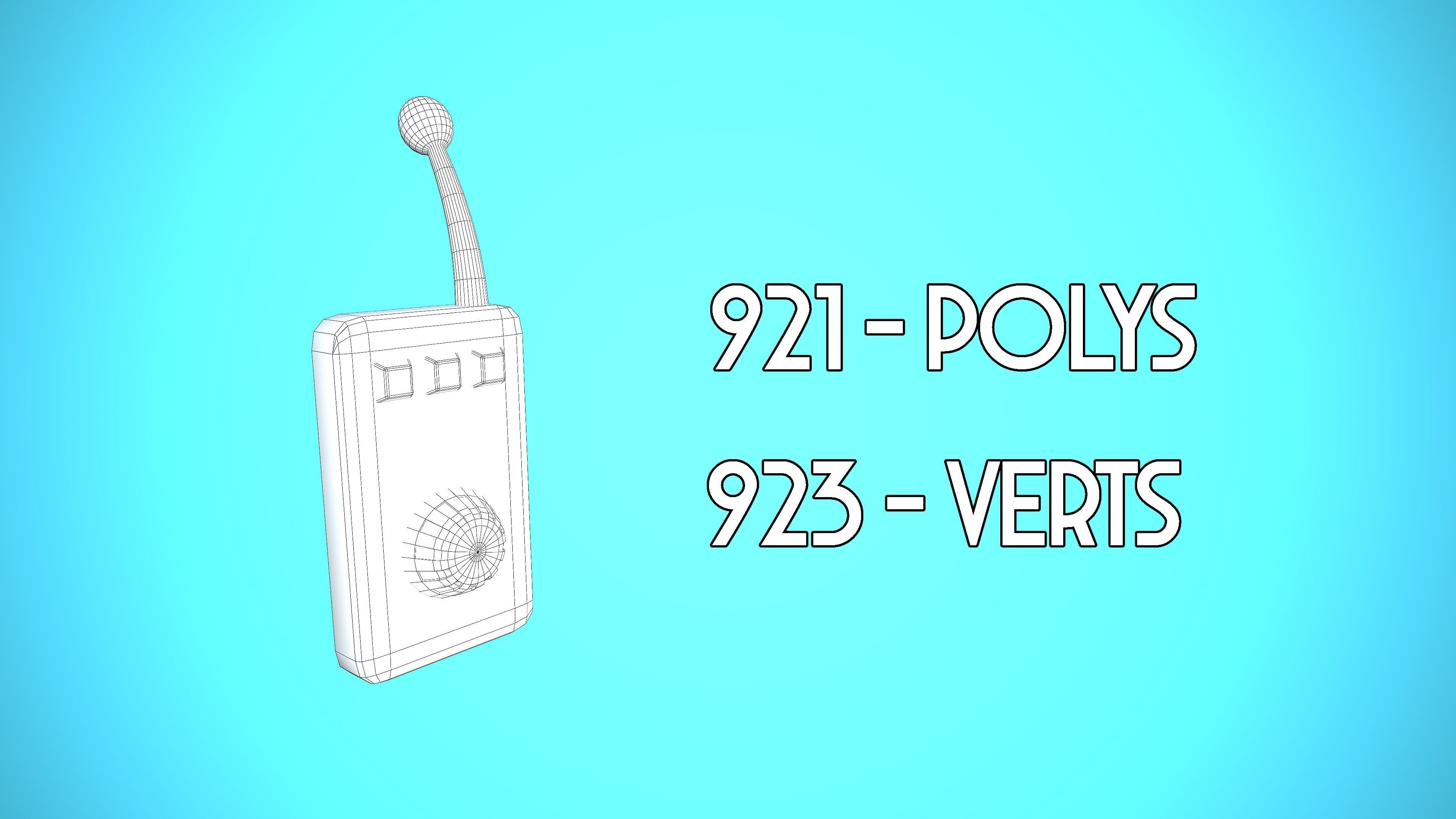 3D model REMOTE CONTROL ROTATION BUTTON CARTOON STYLIZED VR / AR / low ...