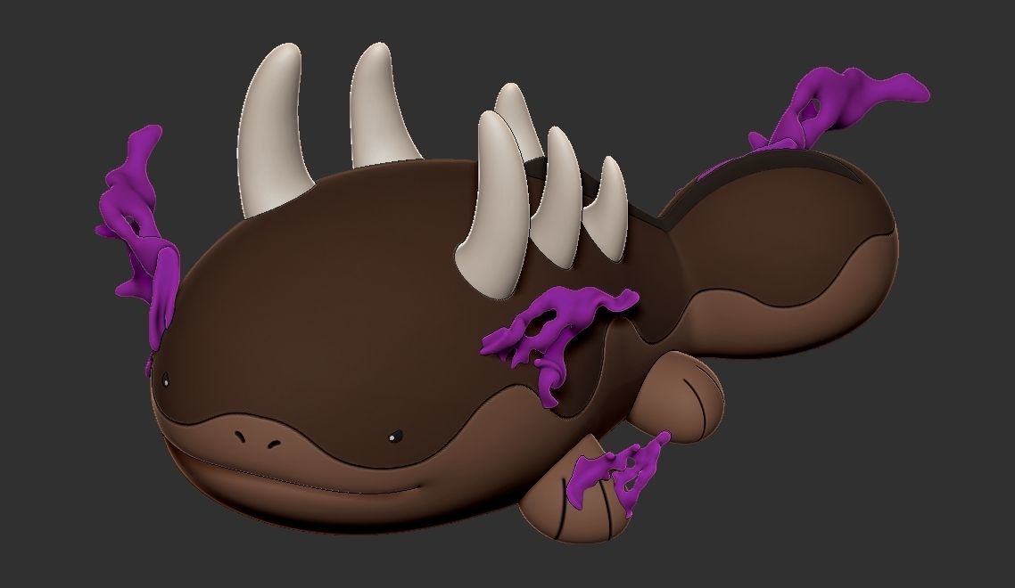 Pokemon clodsire 3D model 3D printable | CGTrader