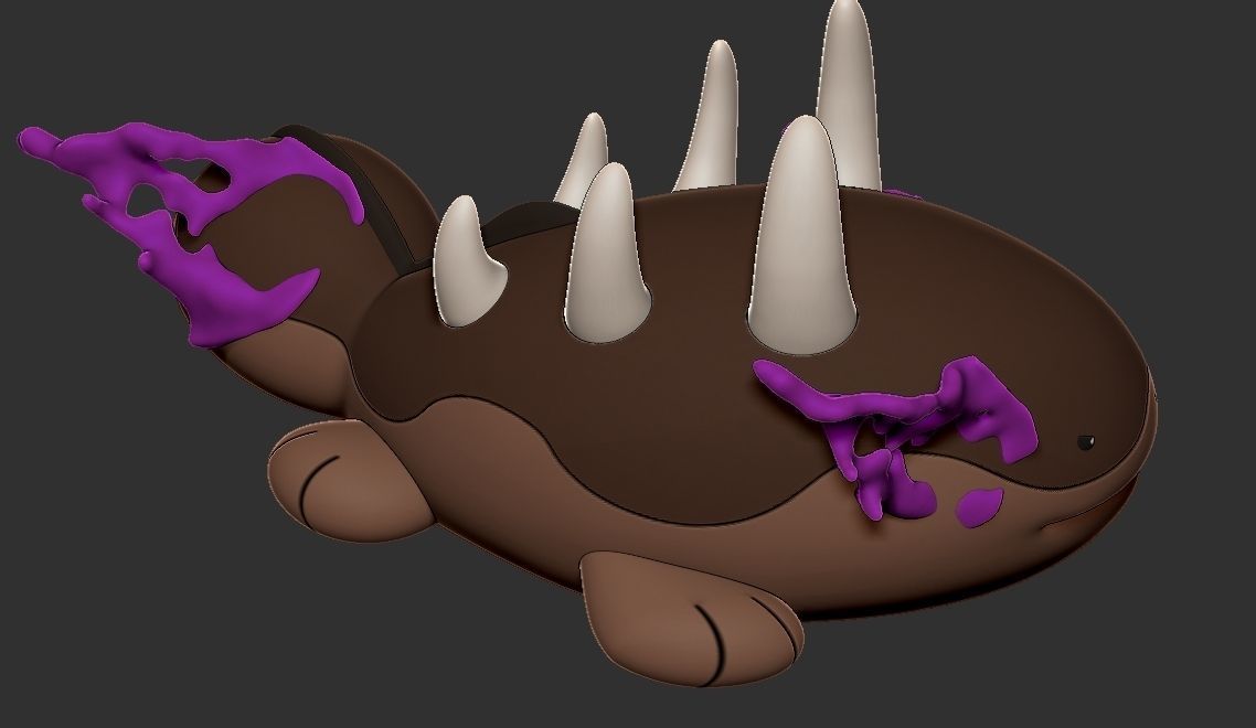 Pokemon clodsire 3D model 3D printable | CGTrader