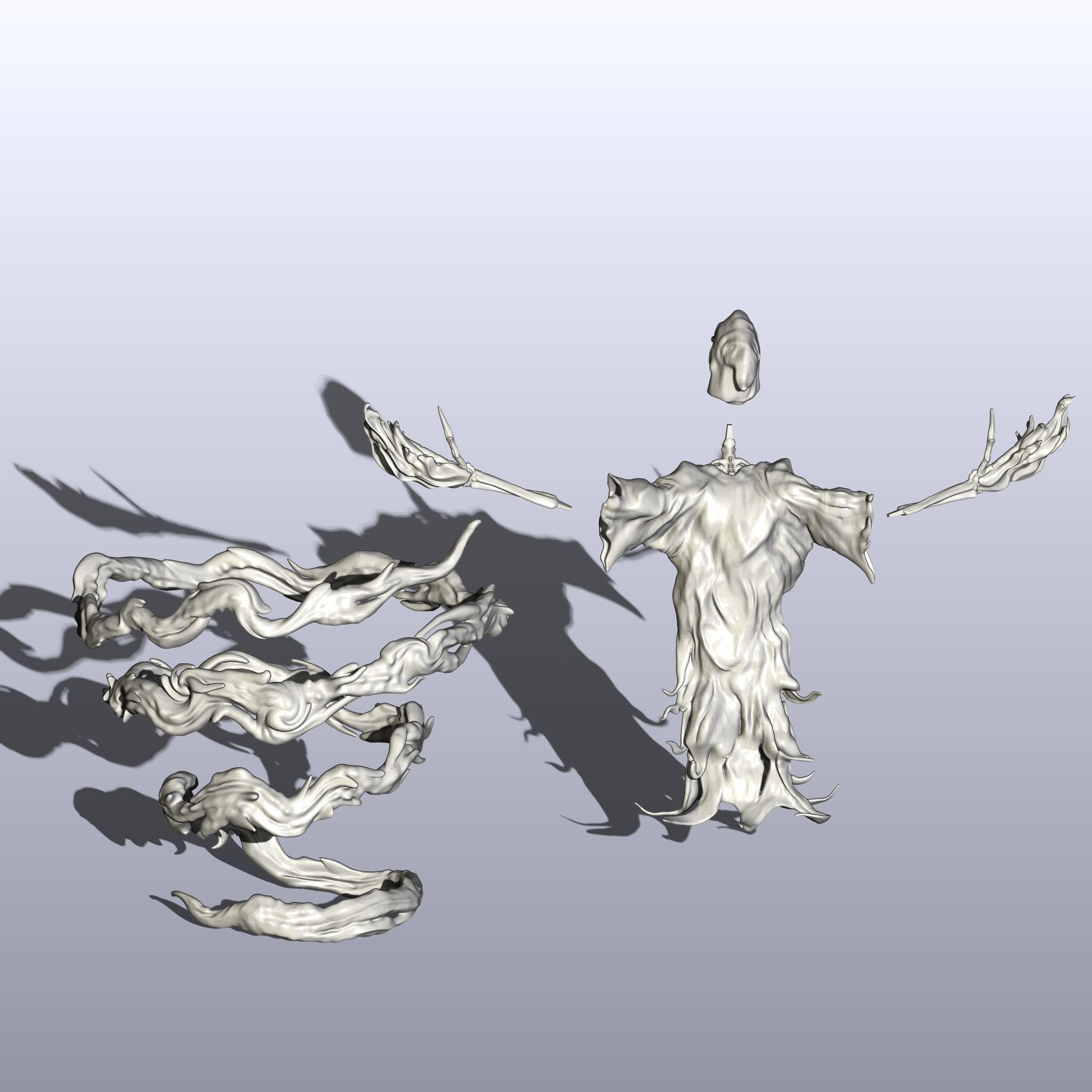 Heroes 3 Wraith from Necropolis for 3d Printing 3D model 3D printable ...