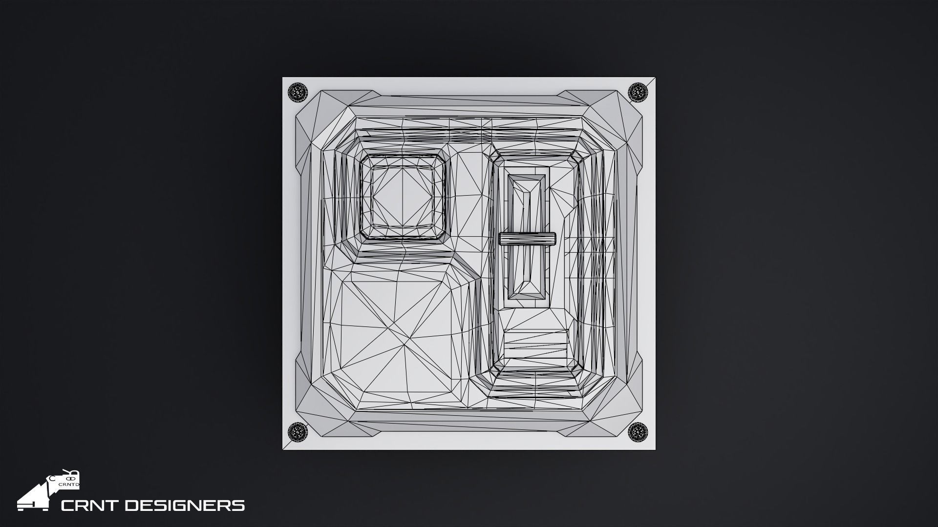 3D model Sci-Fi Security Panel 3D Model VR / AR / low-poly | CGTrader