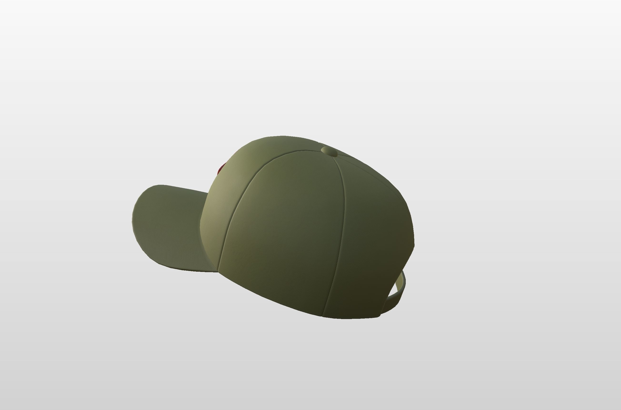 3D model Red Star Cap VR / AR / low-poly | CGTrader