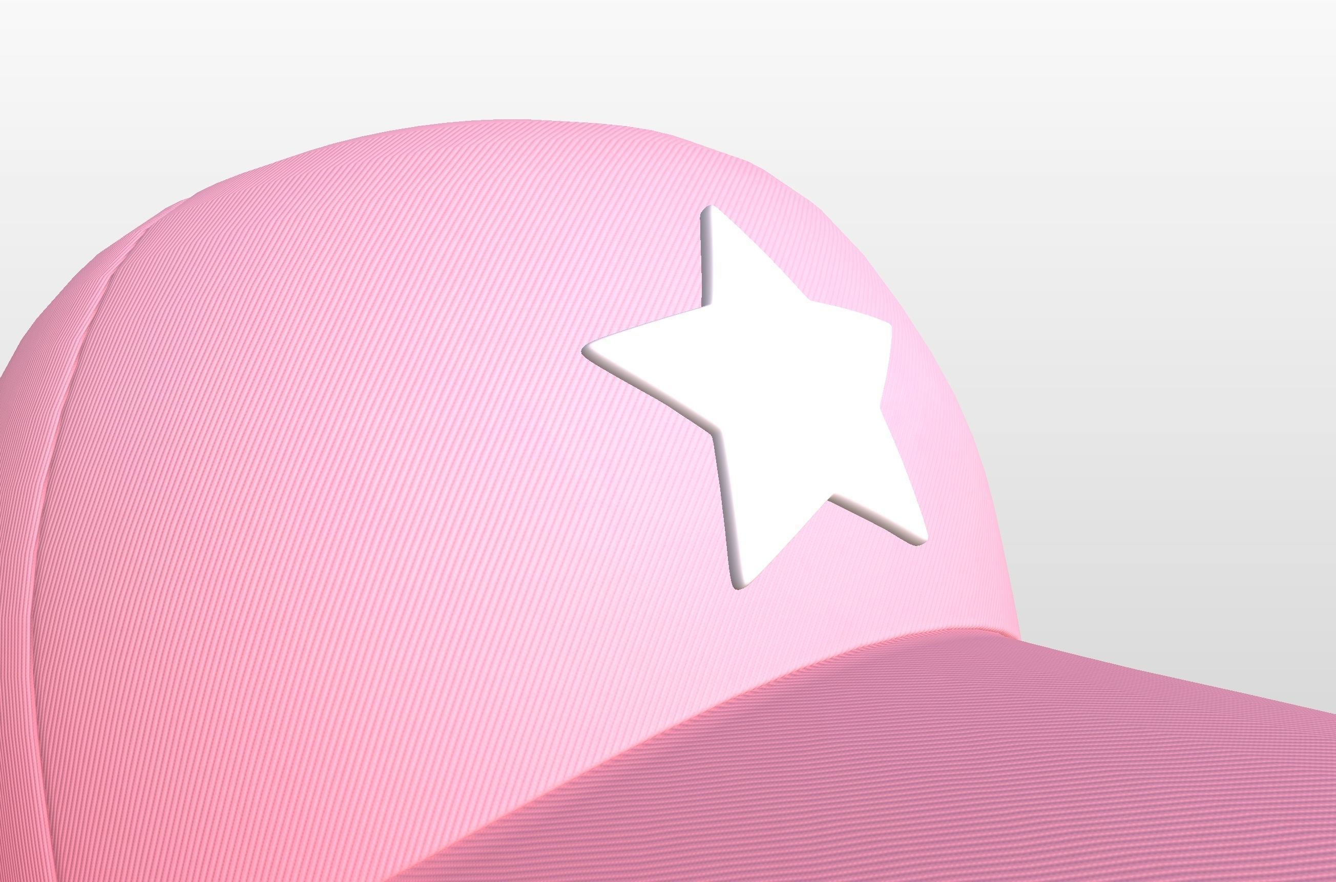 Star Cap 3D model | CGTrader