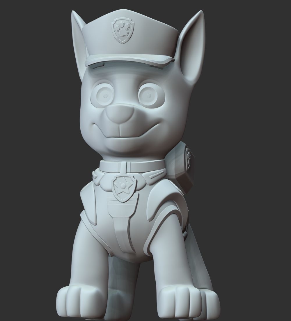 Chase Police - Paw Patrol The Movie 3D model 3D printable | CGTrader