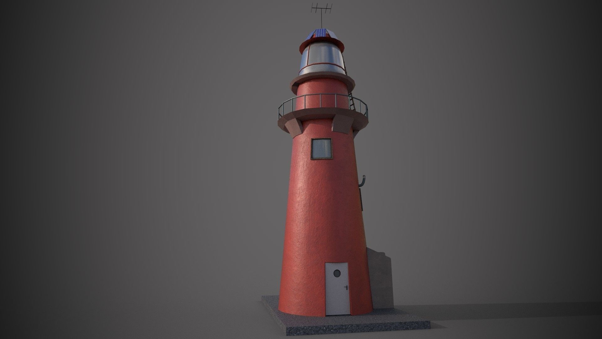 3D model lighthouse VR / AR / low-poly | CGTrader