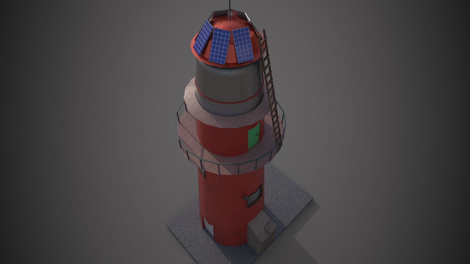 3D model lighthouse VR / AR / low-poly | CGTrader