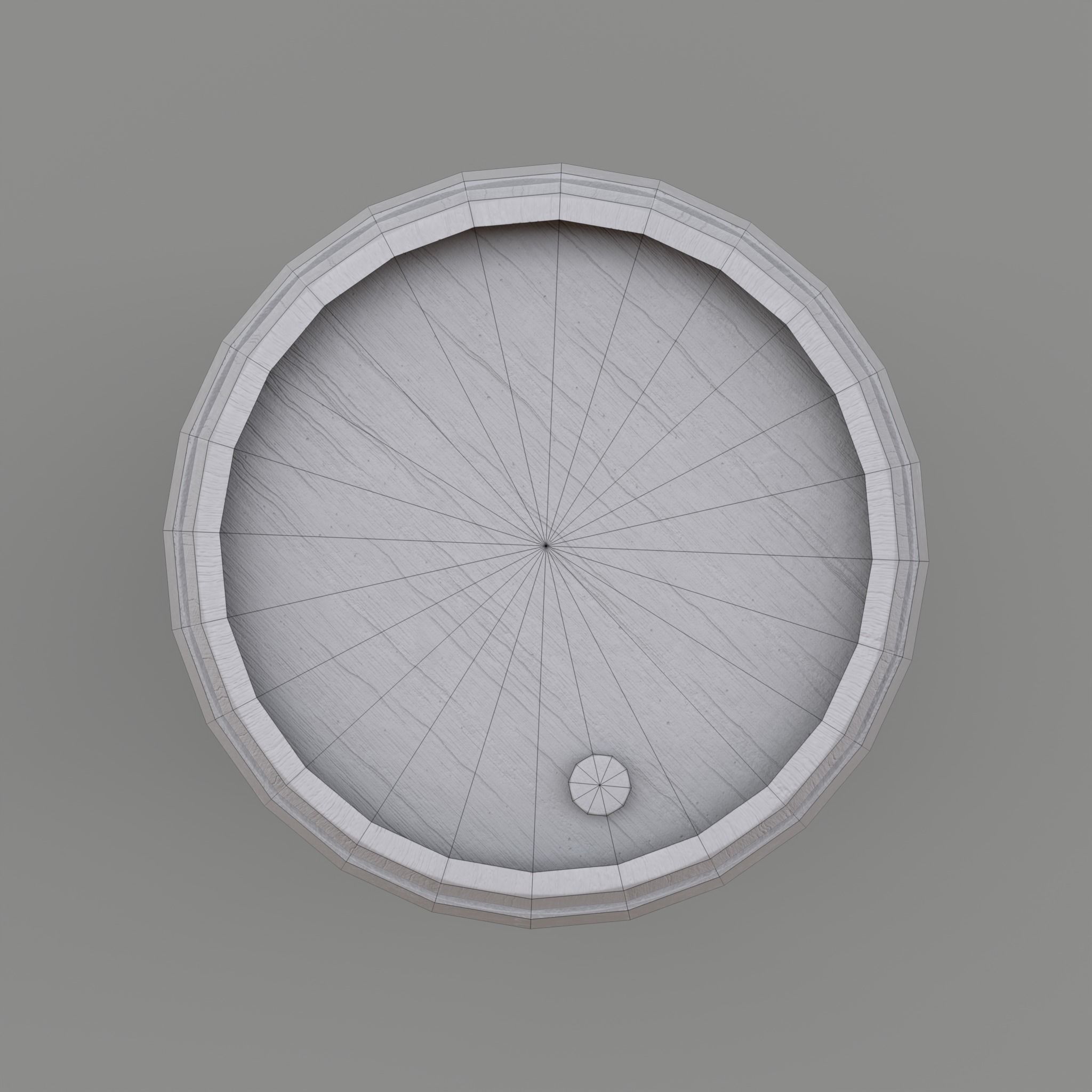 3D model Wooden Barrel Vine Whiskey Gameready VR / AR / low-poly | CGTrader