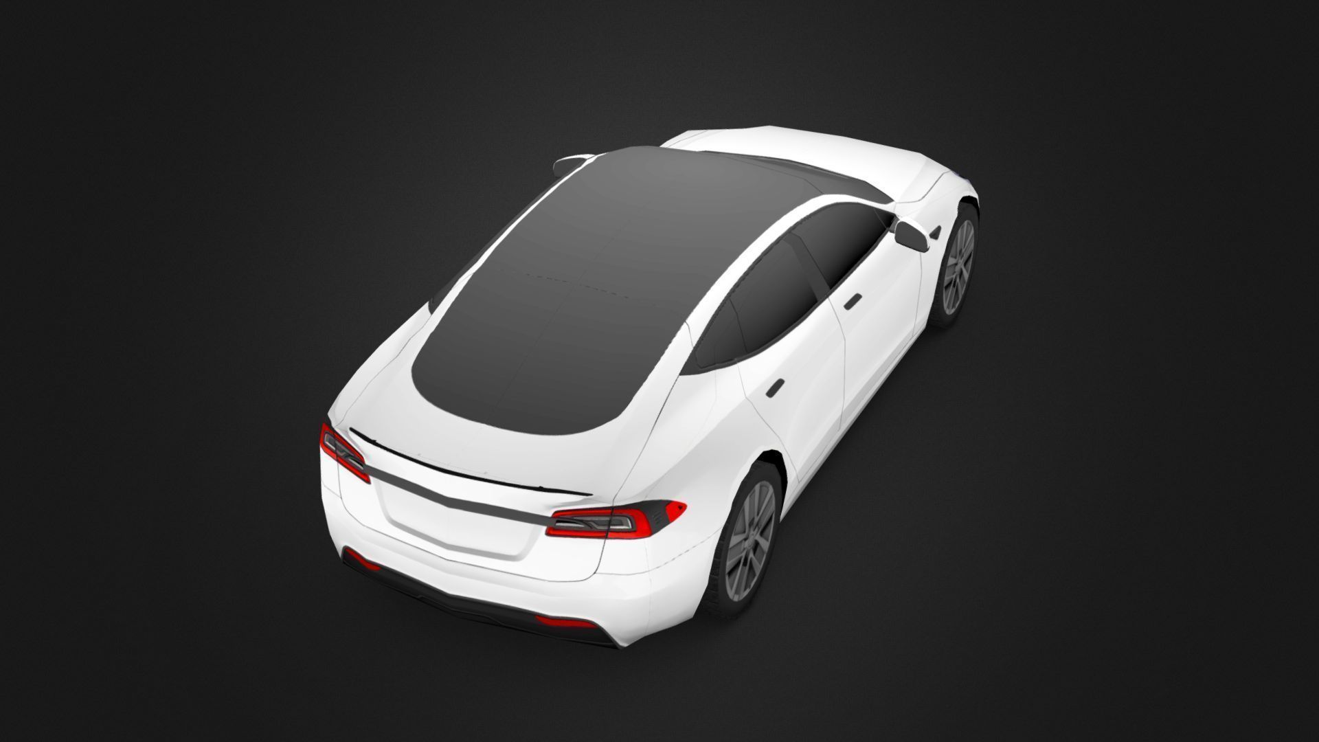 3D model Tesla Model S Plaid VR / AR / low-poly | CGTrader