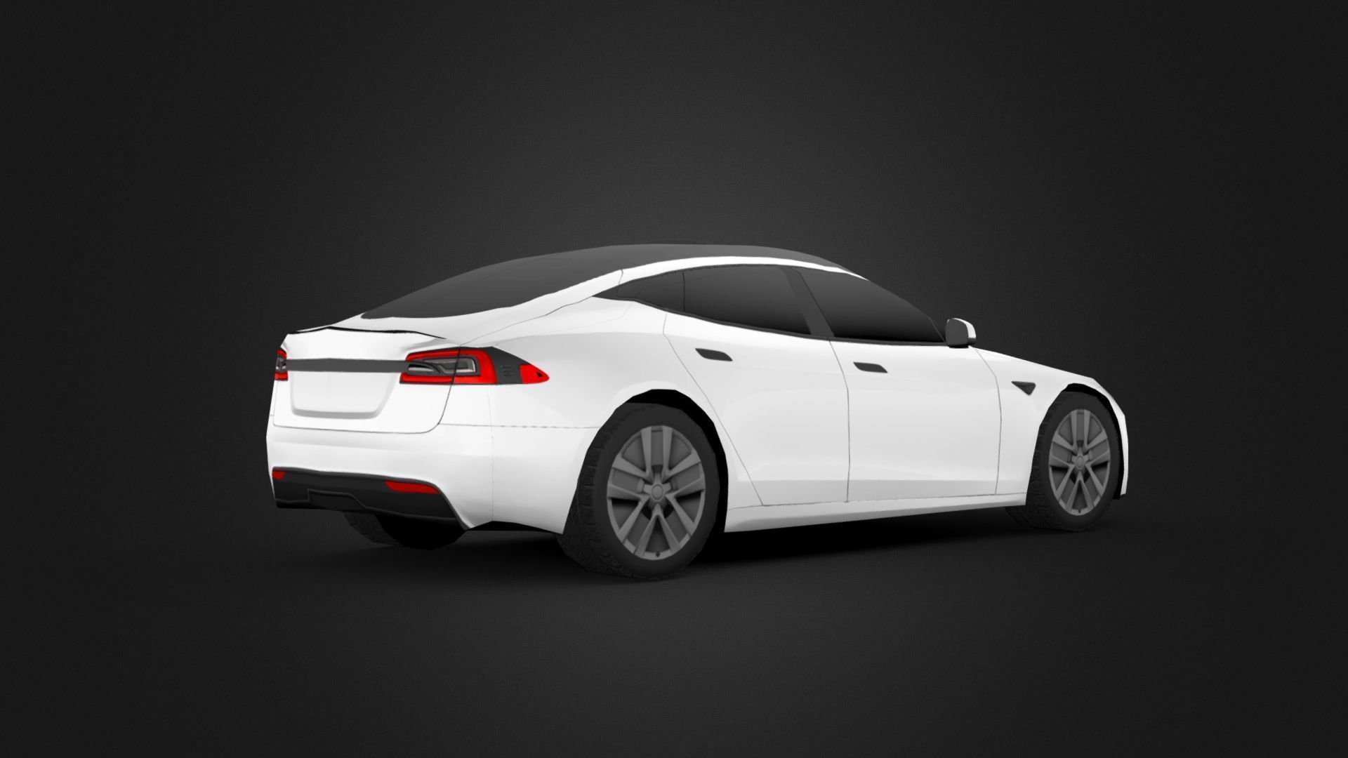 3D model Tesla Model S Plaid VR / AR / low-poly | CGTrader