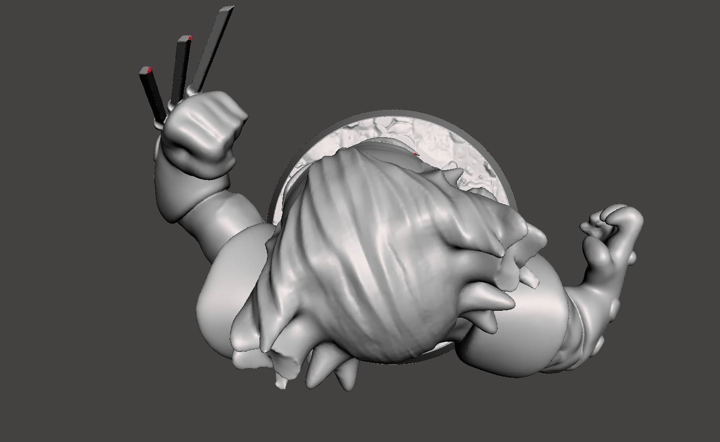 wolverine logan unmasked chibi 3D model 3D printable | CGTrader