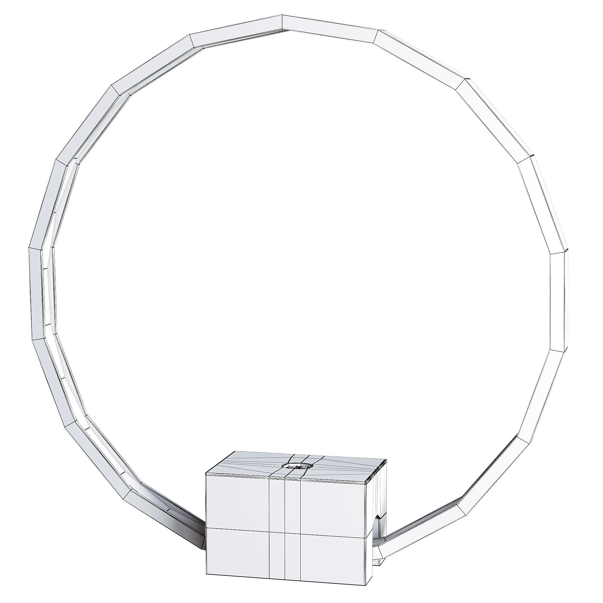 3D model LED Circle VR / AR / low-poly | CGTrader